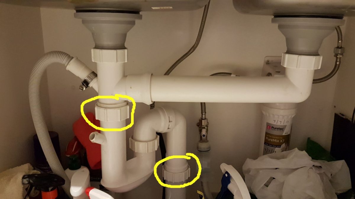 How to fix a blocked kitchen sink drain | Josh's Gas & Plumbing Tea ...